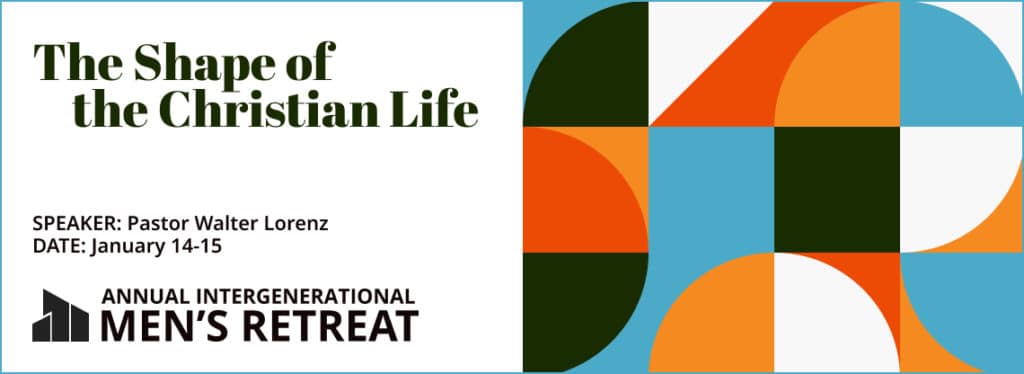 Annual Intergenerational Men’s Retreat - University Reformed Church